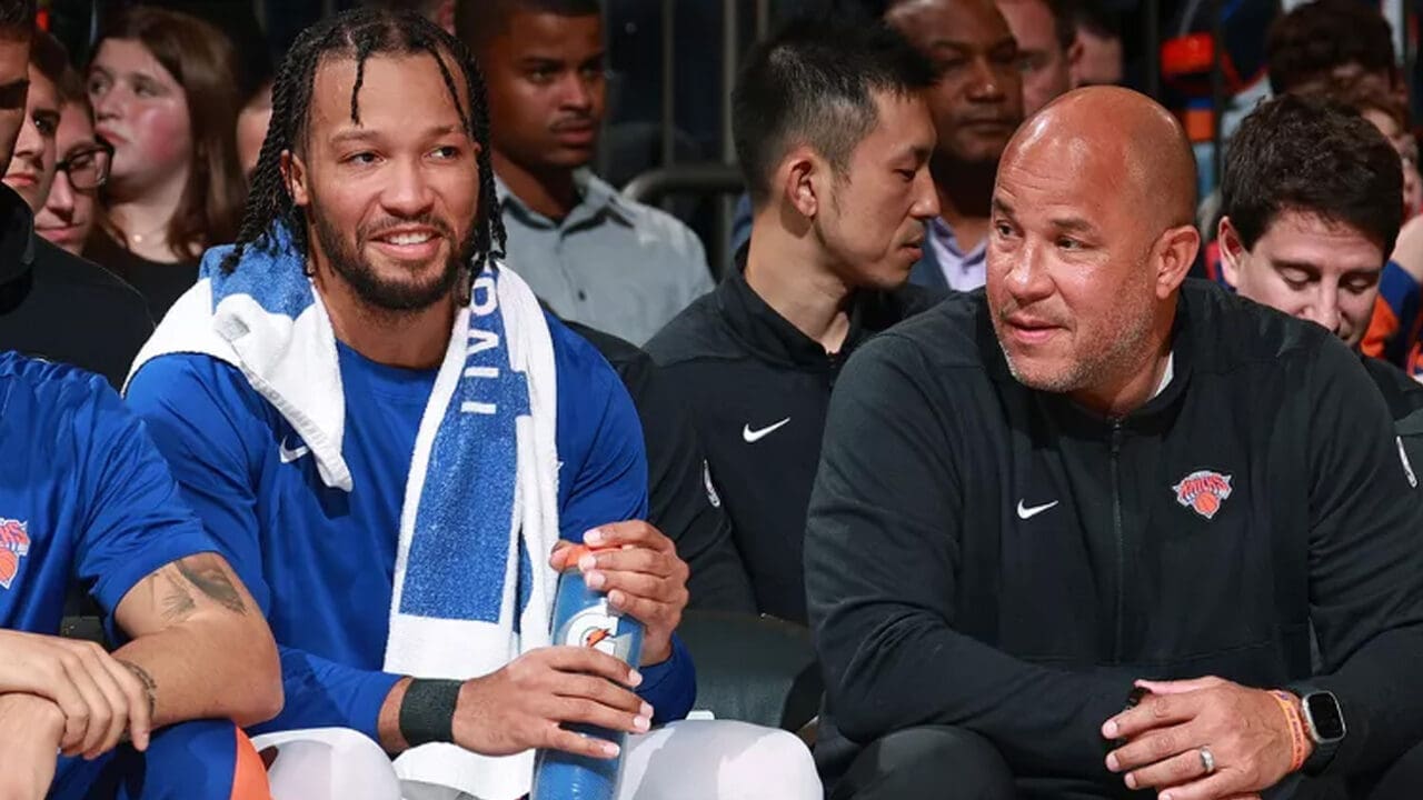 People: Knicks Coach Rick Brunson Says His Son Jalen 'Is the Better ...